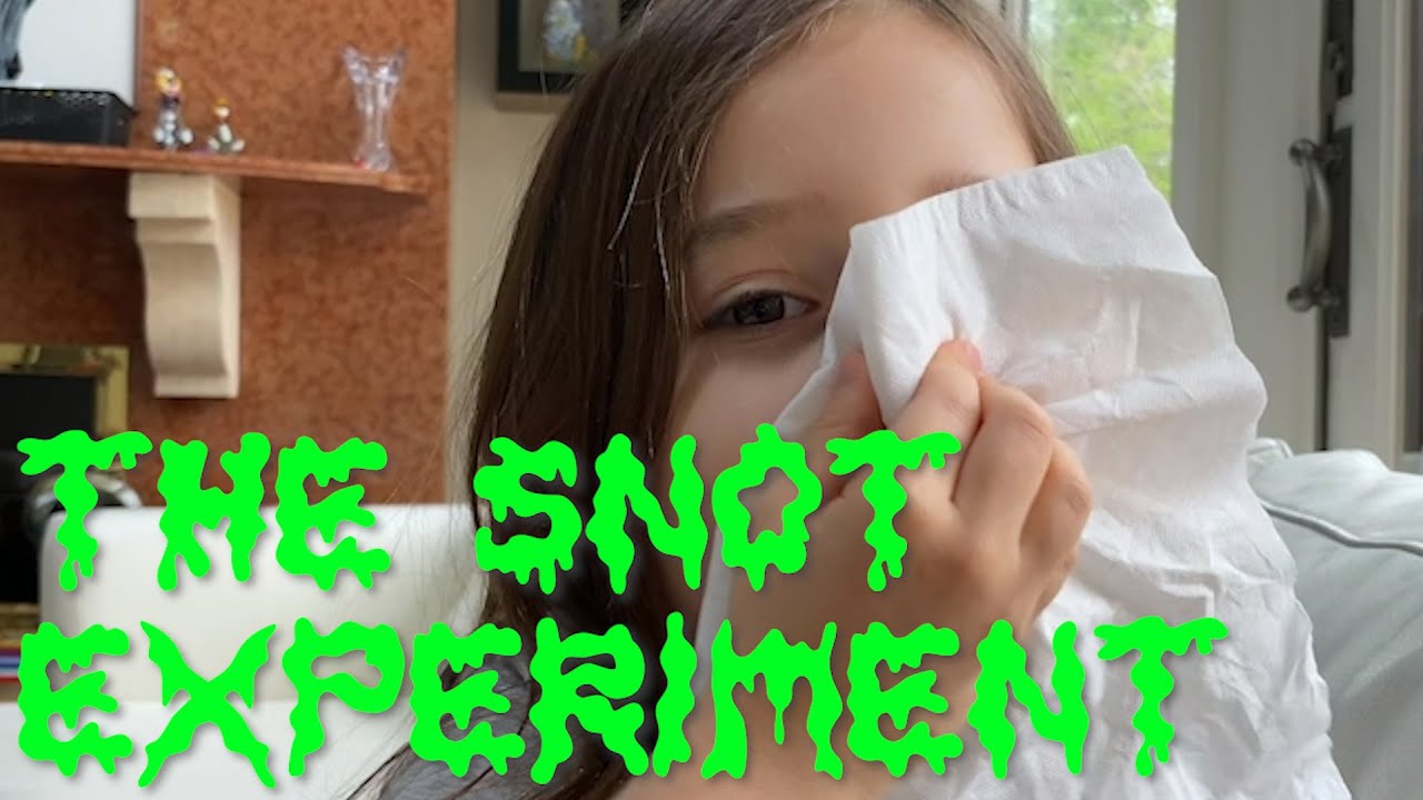 EDIBLE SNOT! a cabin fever science experiment - YouTube