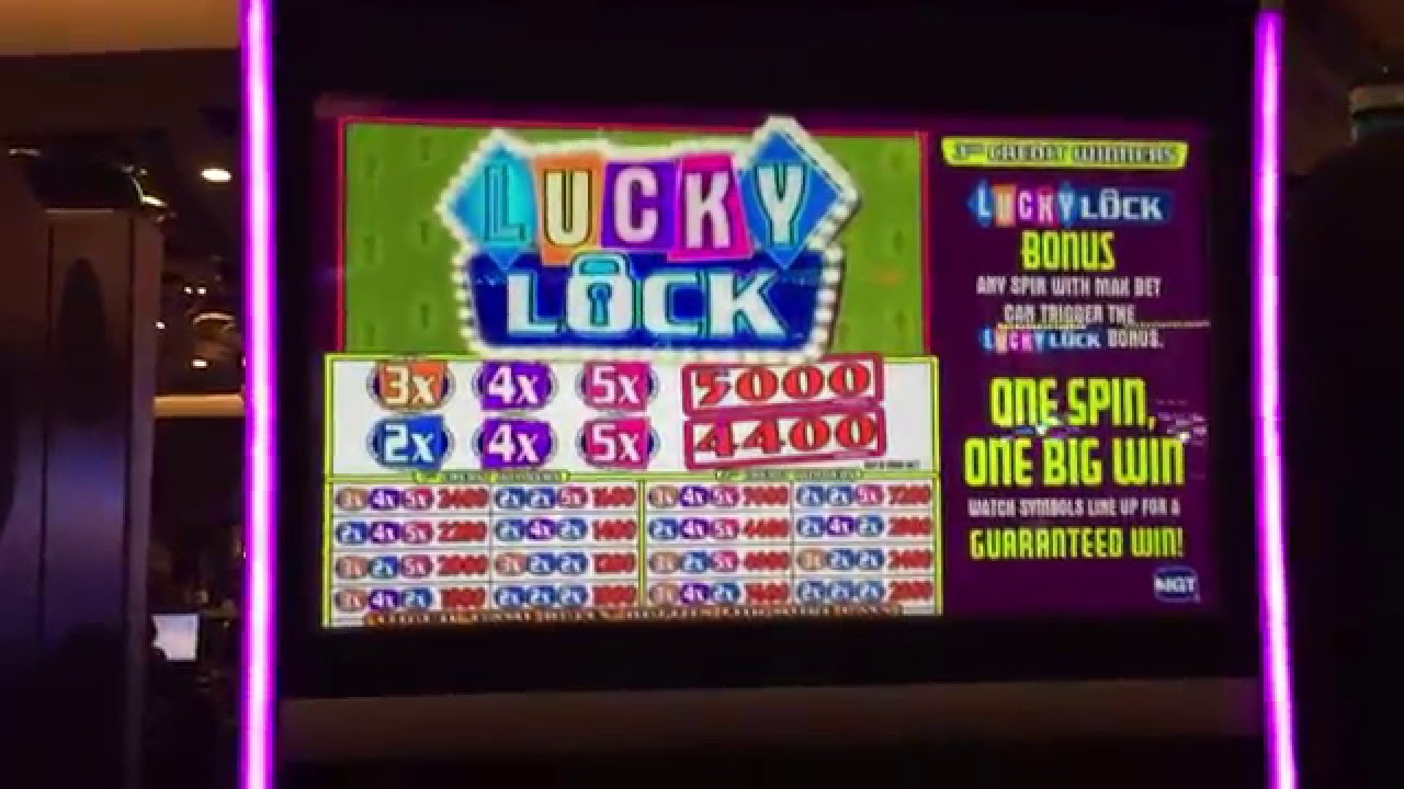 IGT Lucky Lock Slot: Lucky Lock Bonus - YouTube