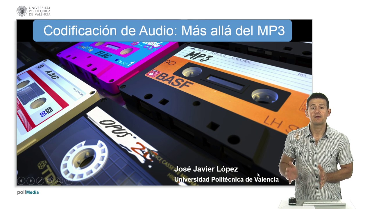 Codificación de audio: Más allá del MP3 | UPVx on edX - YouTube