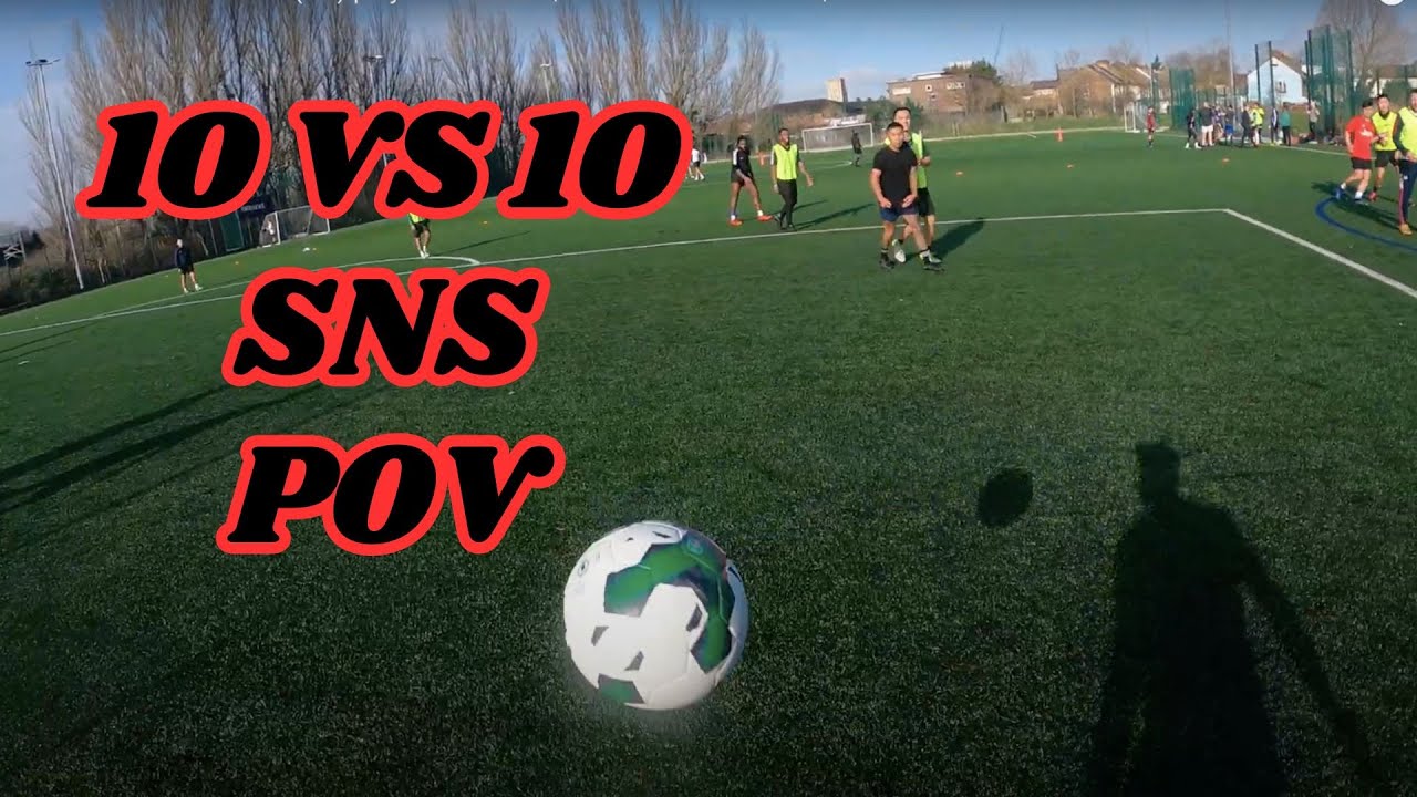 10 vs 10 | First Person Football | SNS POV - YouTube