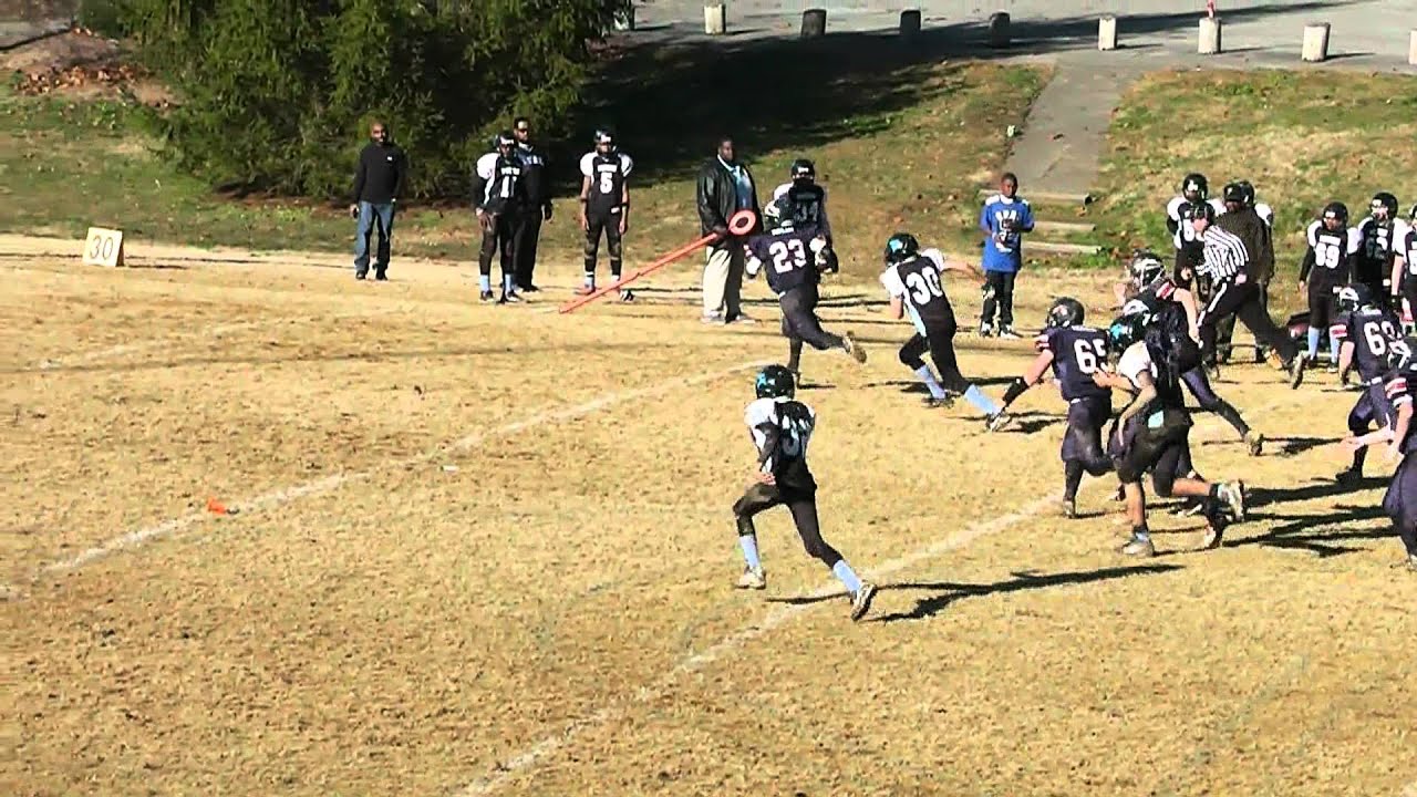 Clifton Taylor Kick Return Touch Down - YouTube