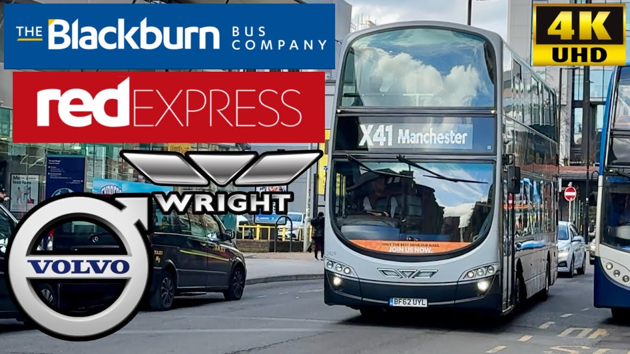 [Transdev: Red Express X41 Accrington to Edenfield via Haslingden ...