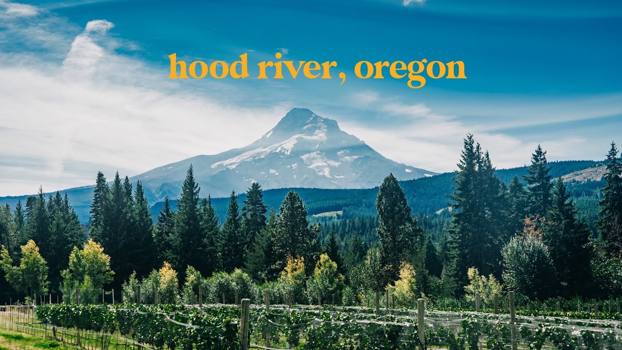 Exploring Hood River, Oregon - Fruit Loop & Columbia River Gorge - YouTube