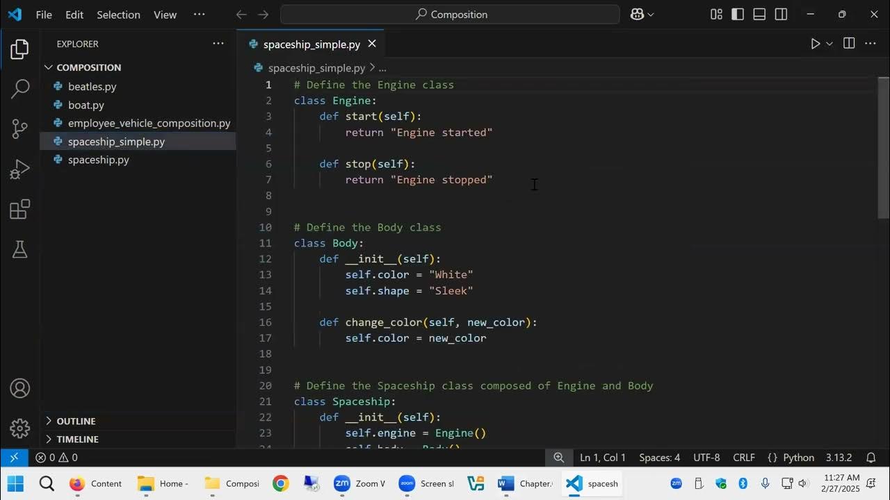 Python OOP Composition - YouTube