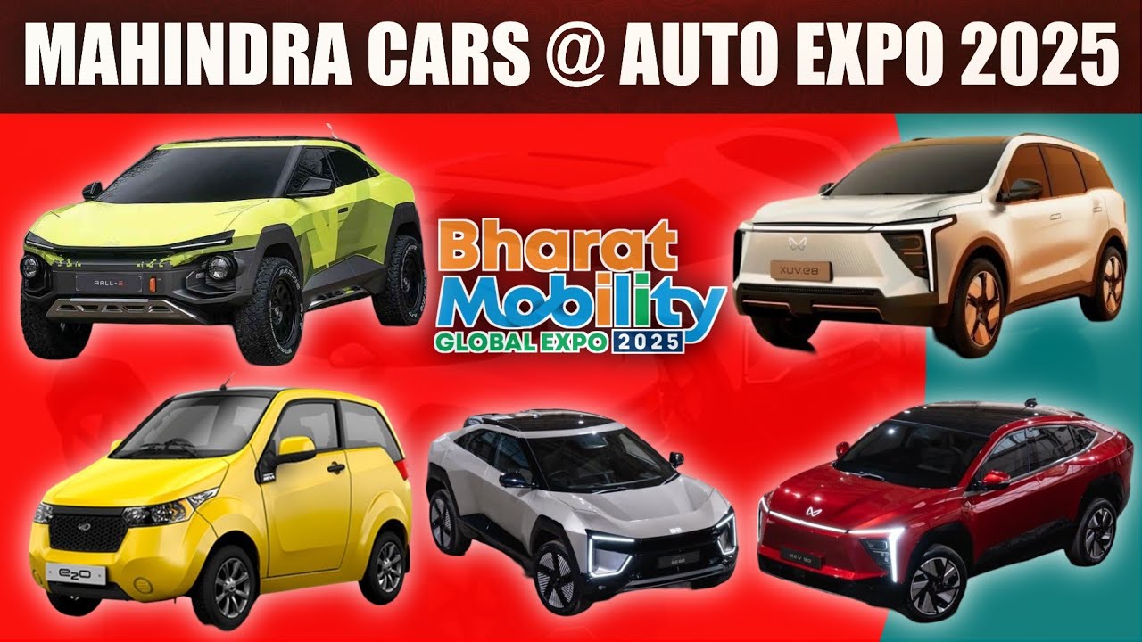 Mahindra bringing 5 new Cars @Expo2025 | 3XO Electric Confirmed | XUV ...