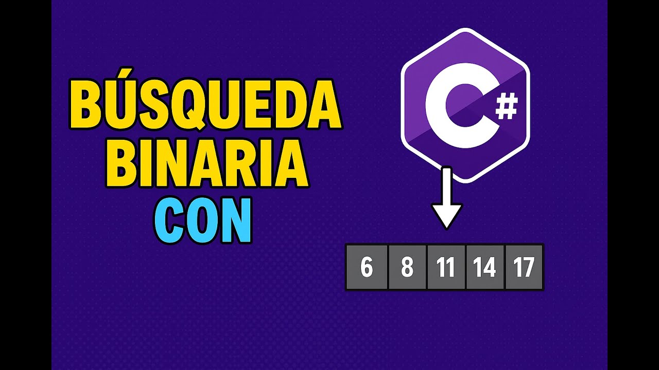 Aprende a crear búsqueda binaria en C# Rápido y Fácil - YouTube