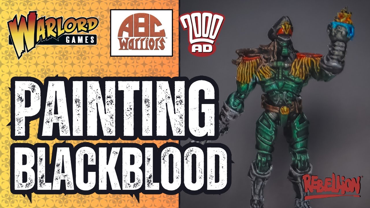 Tabletop Ready ABC Warriors - Blackblood by 2000 AD and Warlord Games ...