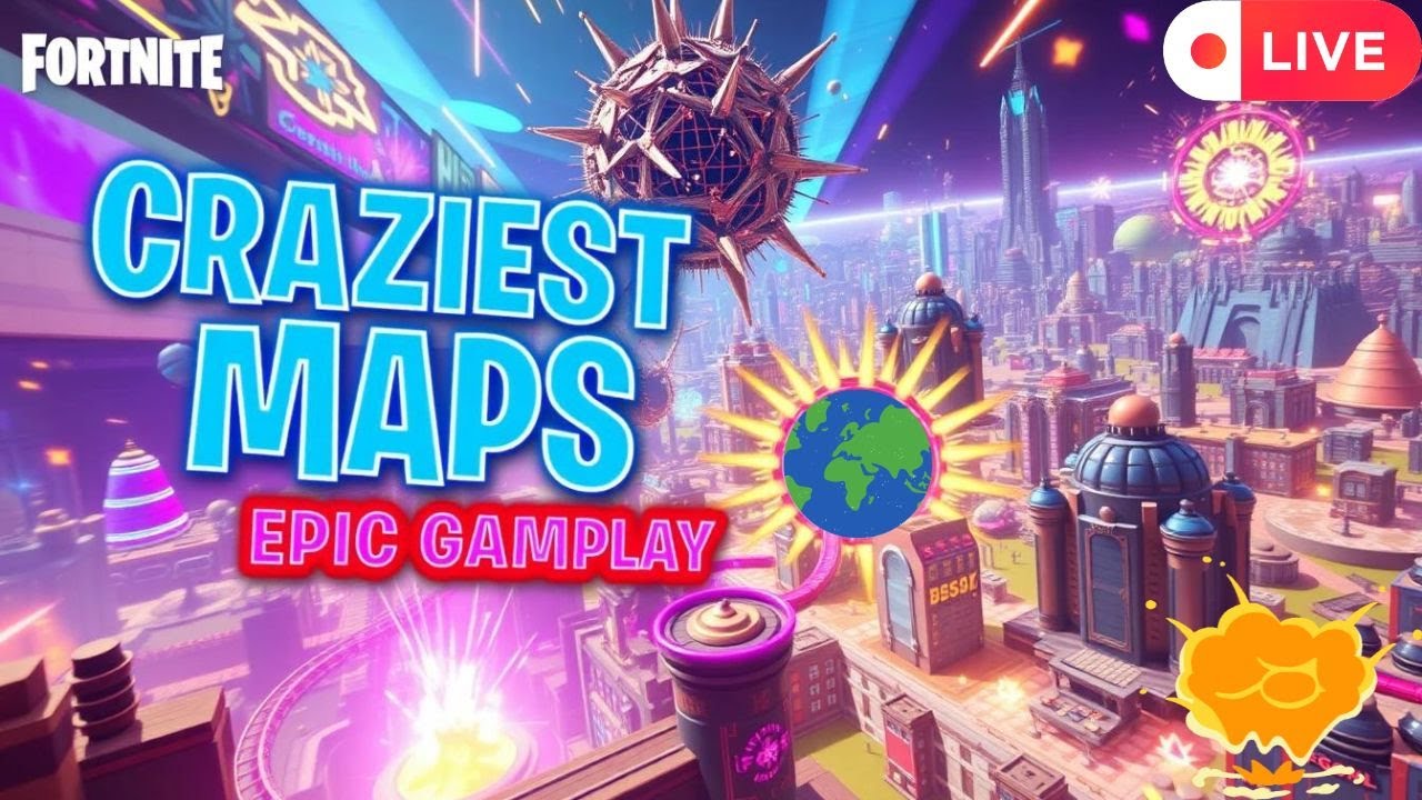 The Wildest Creative Maps in Fortnite - YouTube