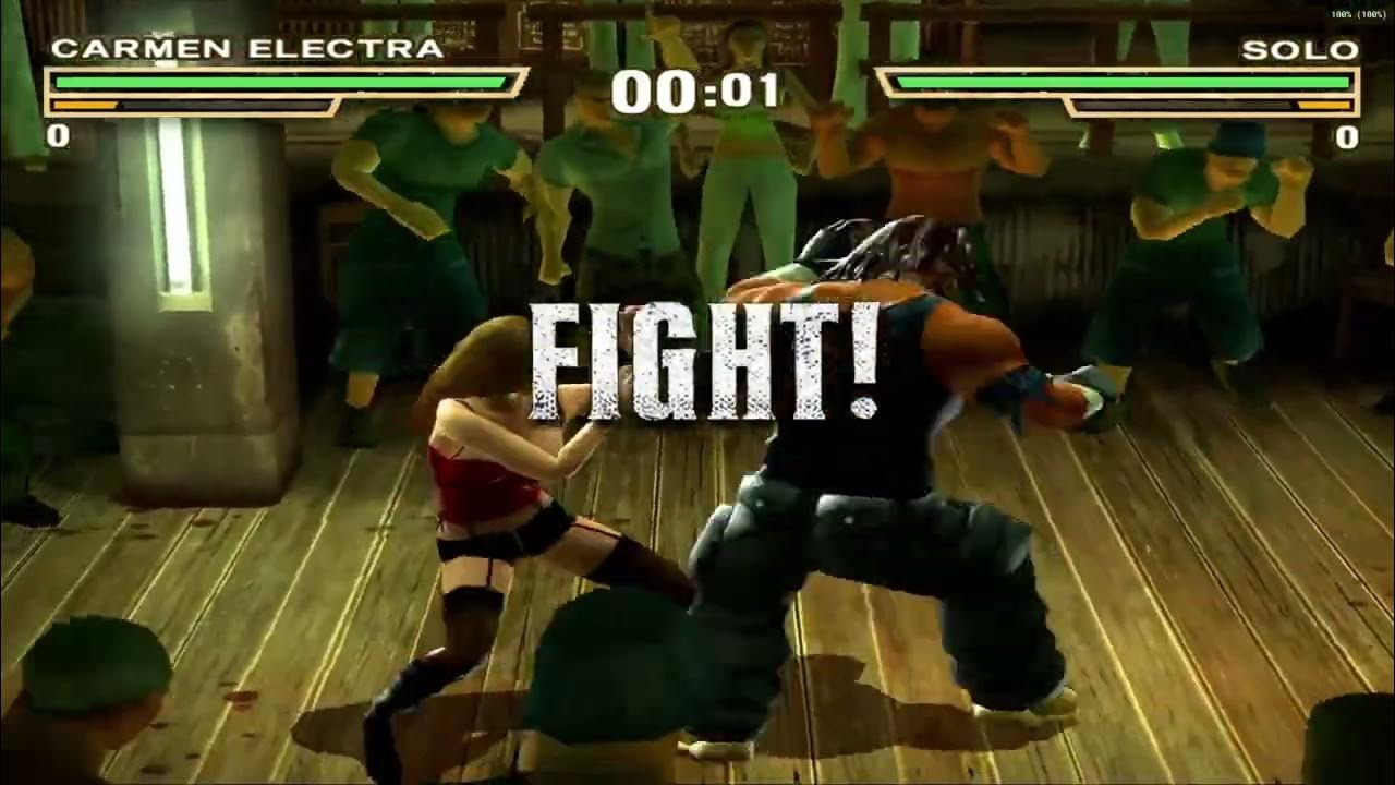 Def Jam Fight For NY: Carmen Electra Vs. Solo @ Babylon - YouTube