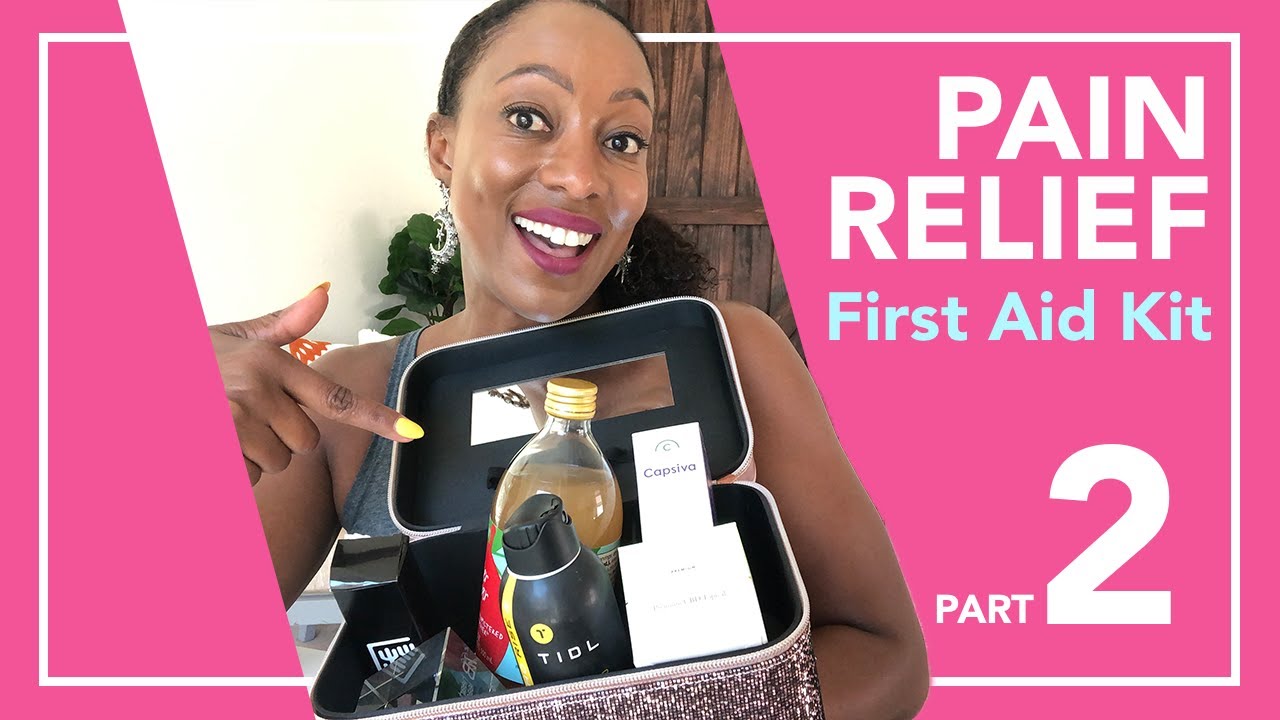 The Must Have , Pain 🥺Relief First Aid Kit (part 2): Tiffany Talks ...