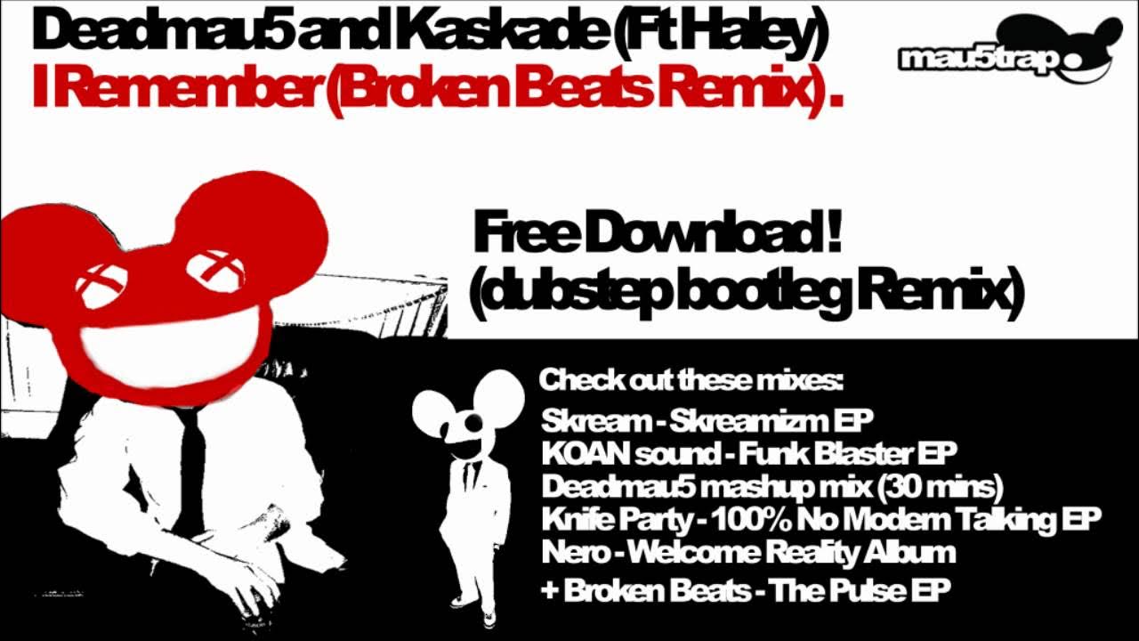Deadmau5 & Kaskade (Ft Haley) -- I Remember (Broken Beats Remix) - YouTube Music