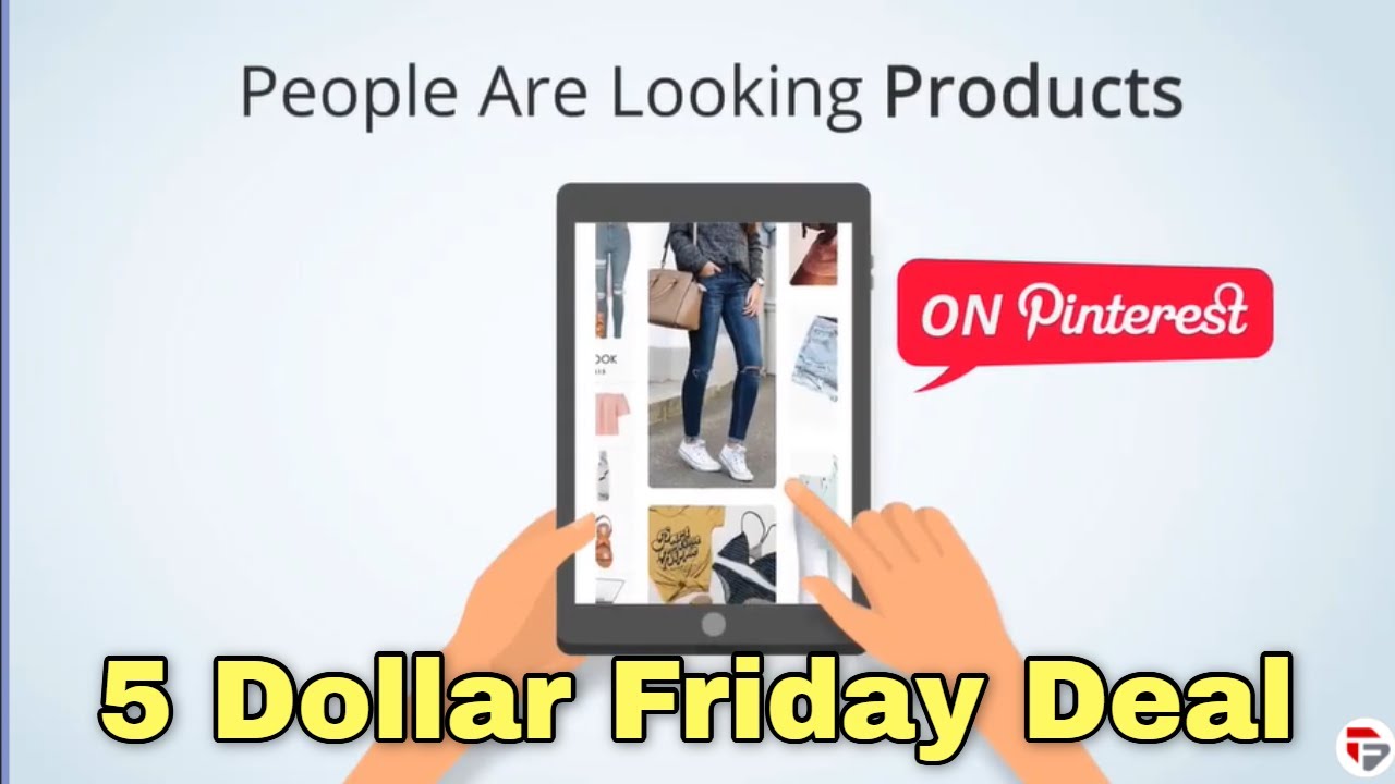 5 Dollar Friday Pinterest Deal - YouTube