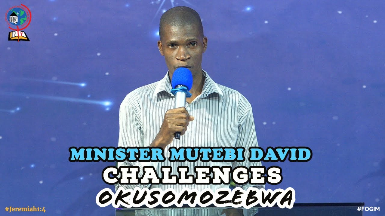 MINISTER MUTEBI DAVID | TUESDAY LUNCH HOUR SERVICE | FOGIM (21ST MARCH ...