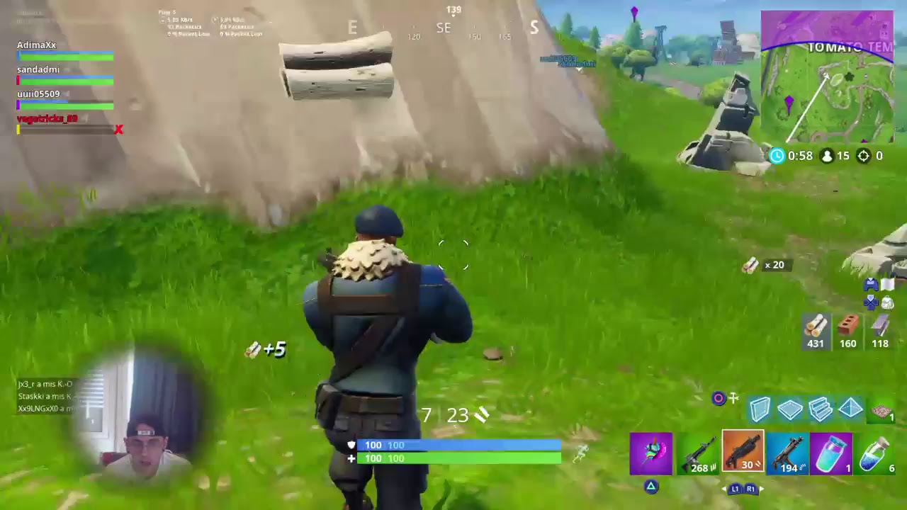 [Fortnite/ps4/facecam] avec les abonné - YouTube