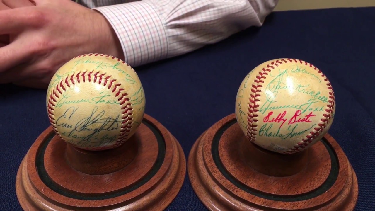 Jimmie Foxx Autographs. His last signature! Episode 20 - YouTube