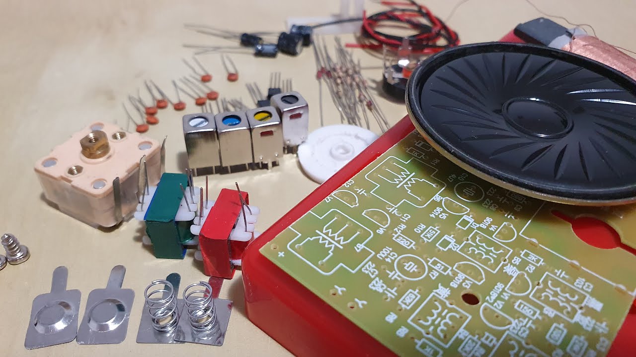 Kit Radio HX 108-2. Operating principle Superheterodyne. - YouTube