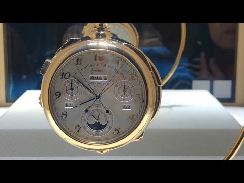 Special Experience Seeing The Patek Philippe Caliber 89 | 150th ...