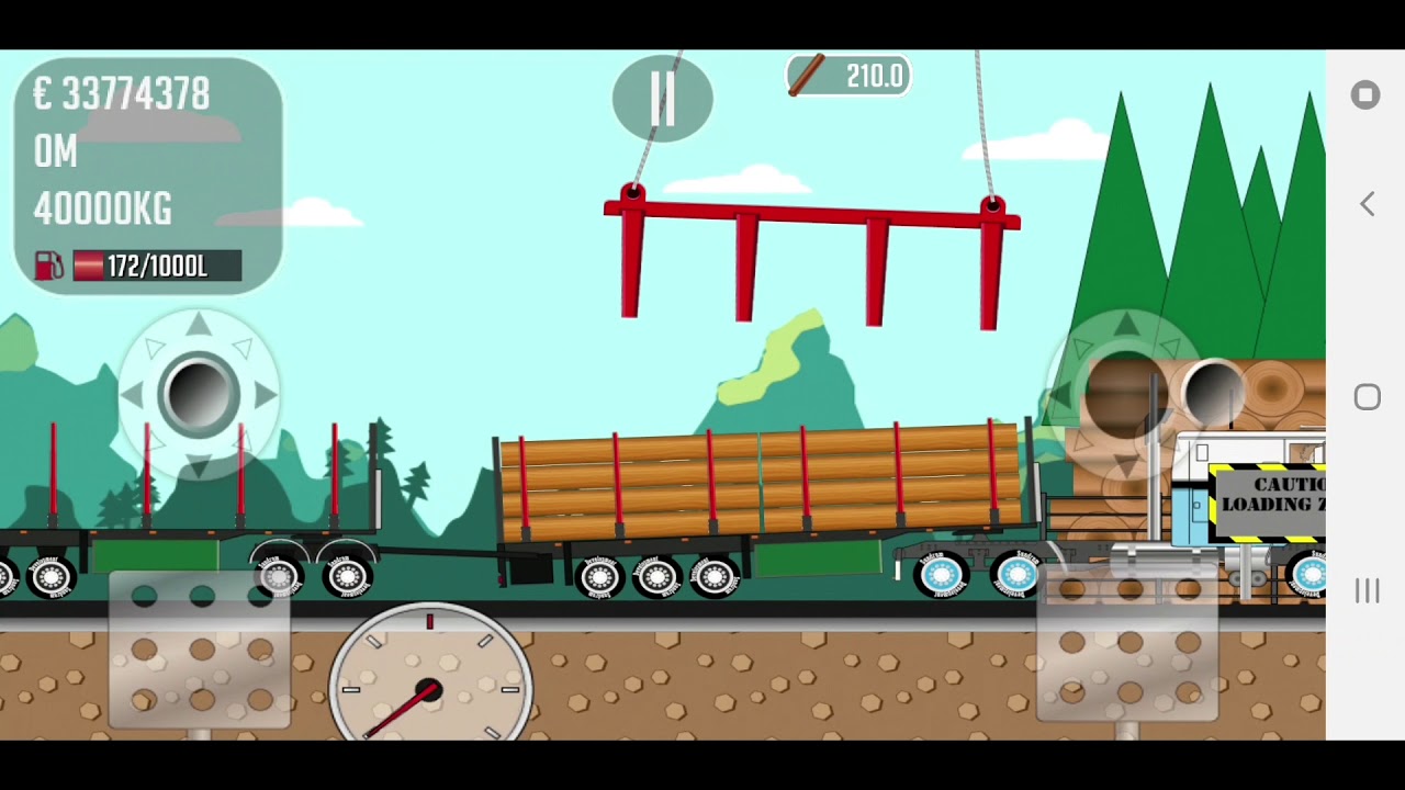 Trucker Joe - New wood loading - YouTube