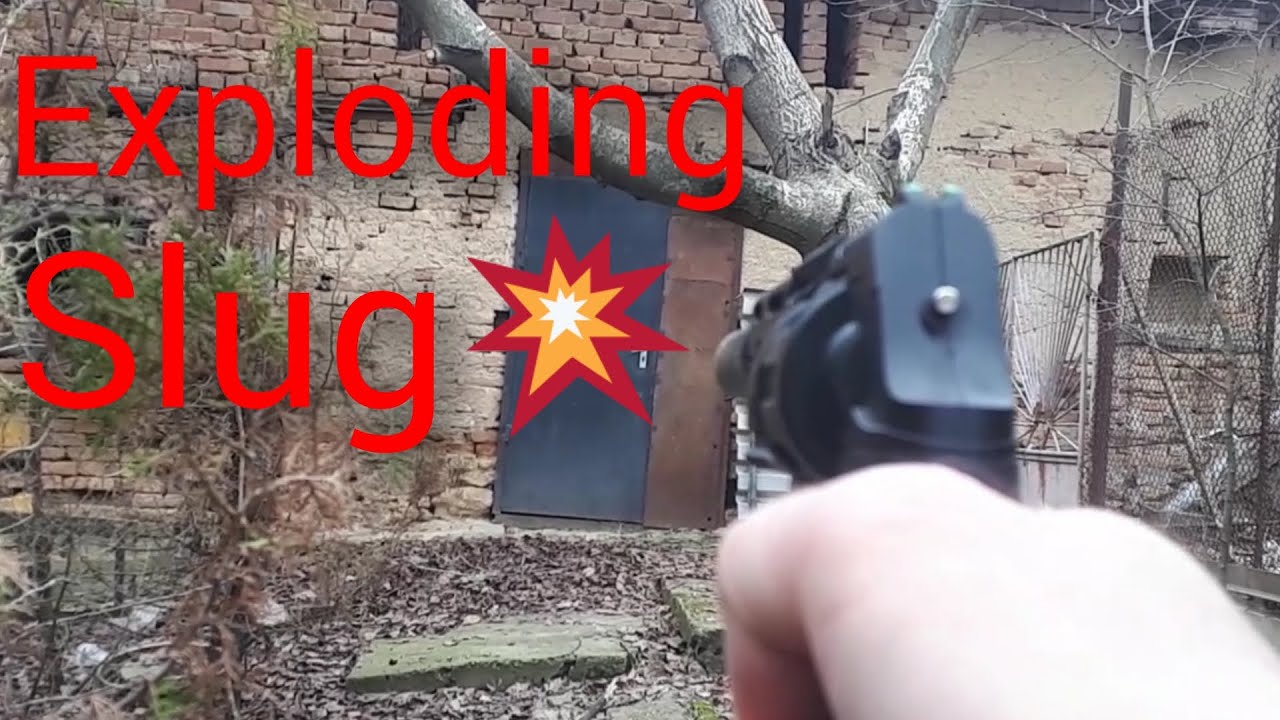 How to Shoot HILTY Cartridges with HDR 50.👀💥 Exploding Slugs - YouTube