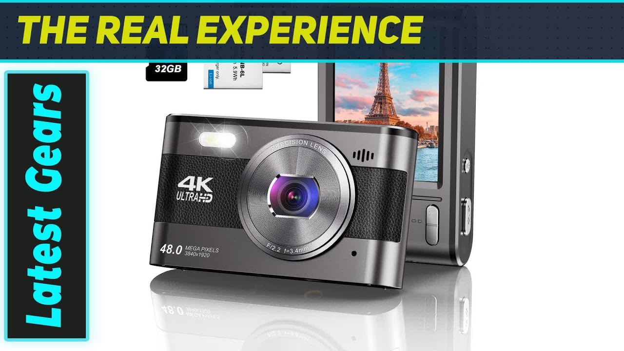 Best 4K 48MP Compact Vlogging Camera: Ultimate Point and Shoot for ...