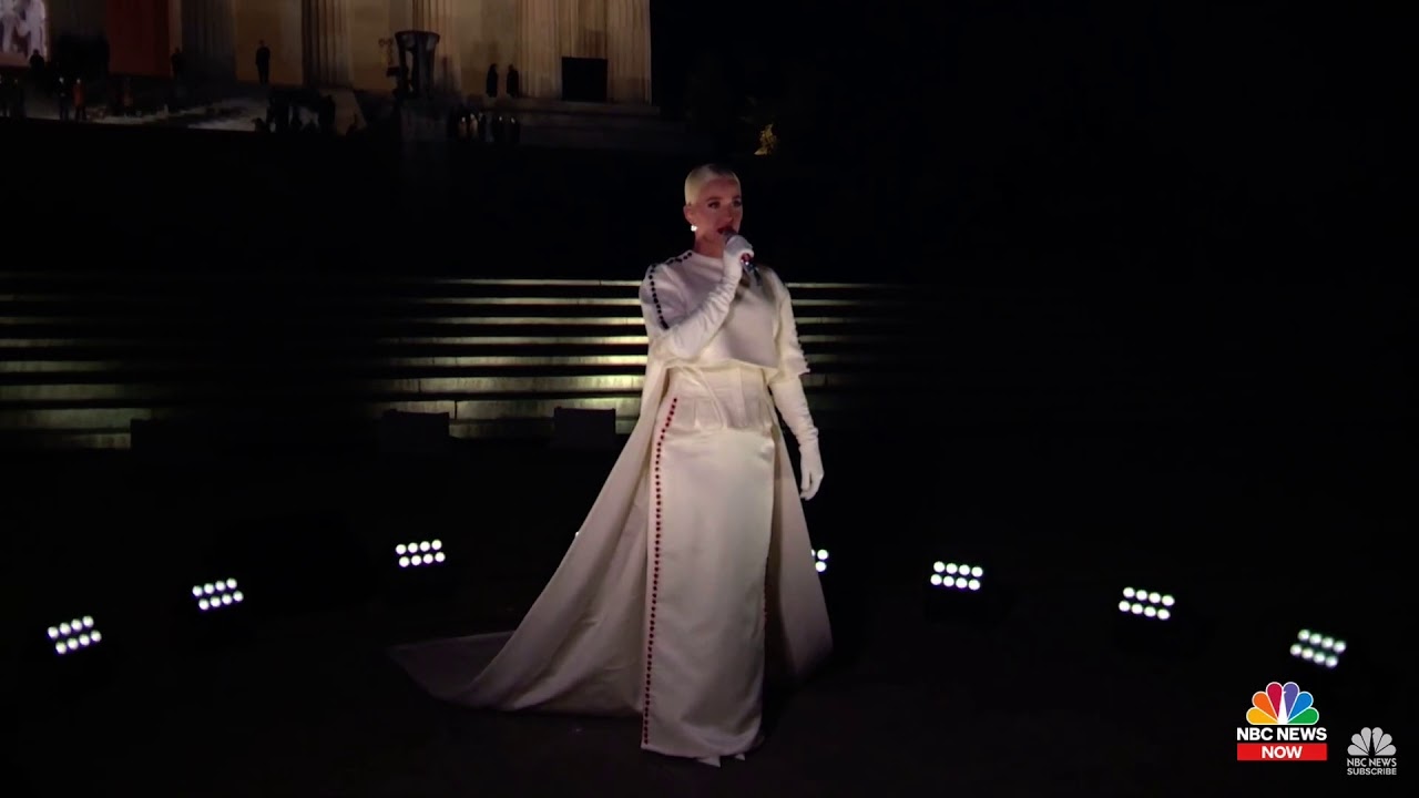 Katy Perry Inauguration Day Joe Biden Firework - YouTube
