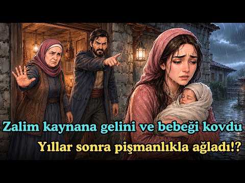 Kayınvalide Gelinini ve Bebeğini Fırtınada Sokağa Attı, Yıllar Sonra Gerçeği Öğrendi!