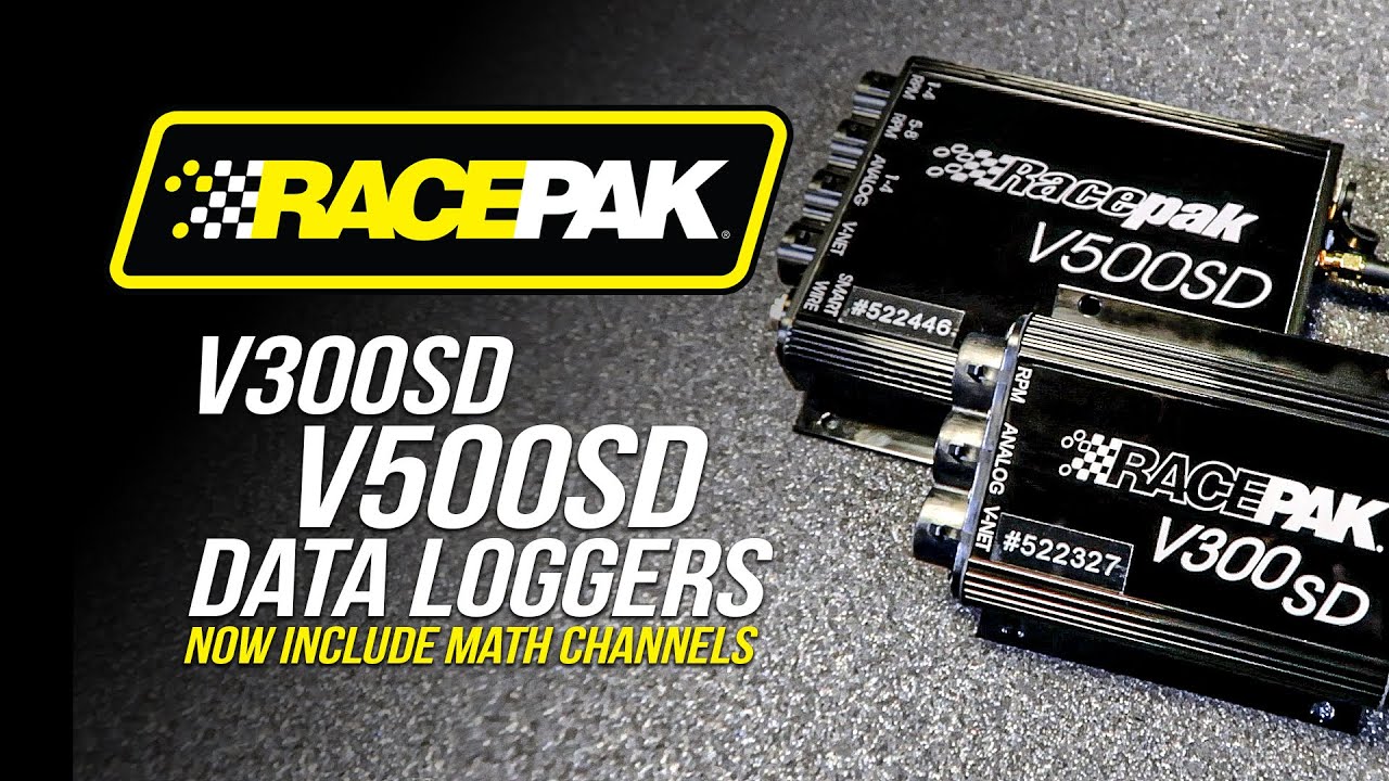 Improve Your Racing Program with Racepak’s New, V300SD and V500SD Data ...