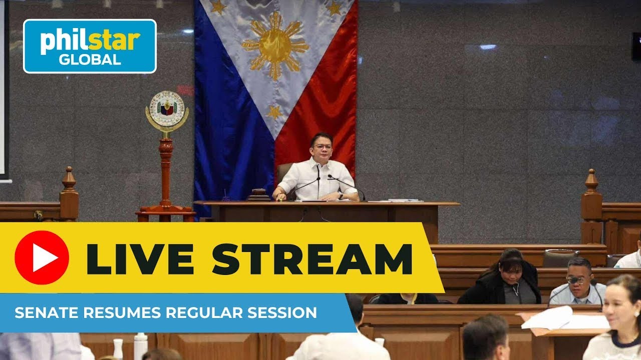 LIVE: Senate plenary session | August 27 - YouTube