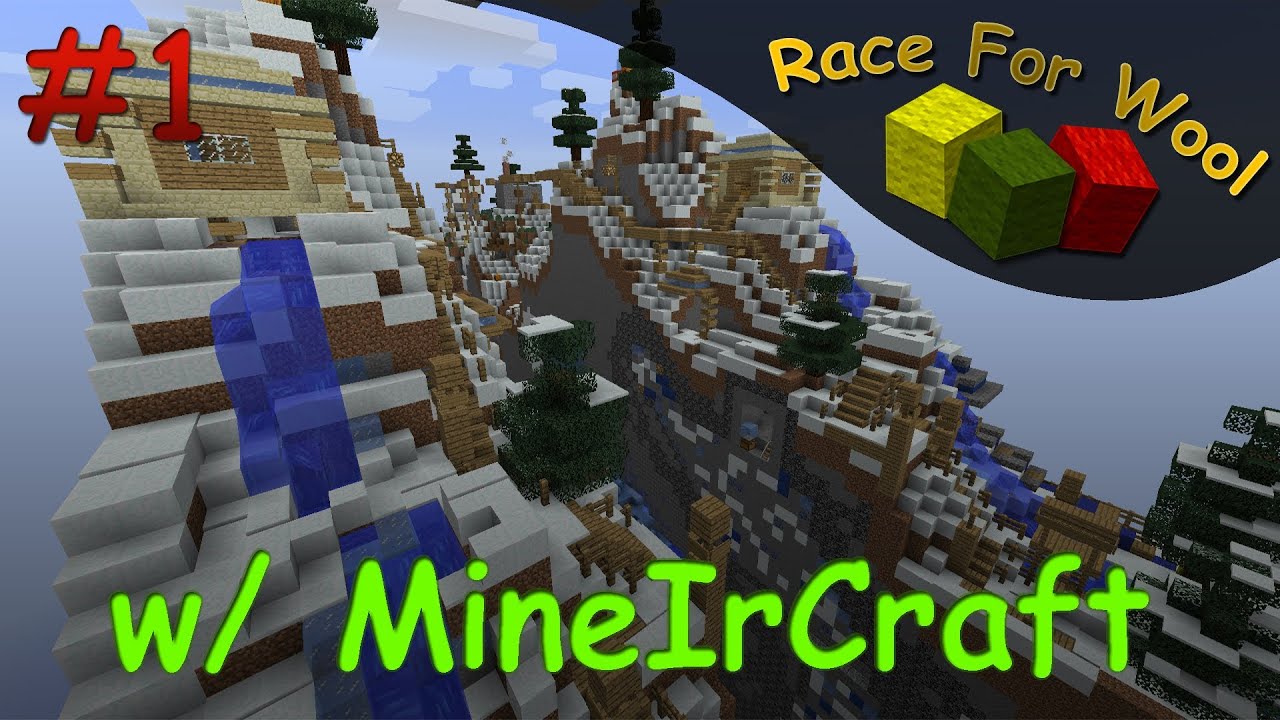 [Minecraft Lietuviškai] Vilnos lenktynės 2 su MineIrCraft - 1/2 ...