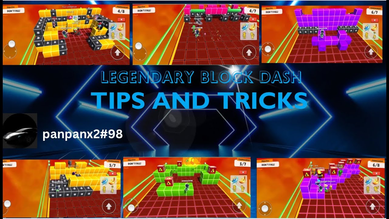 Legendary block dash tips and tricks (level edition) #stumbleguys - YouTube