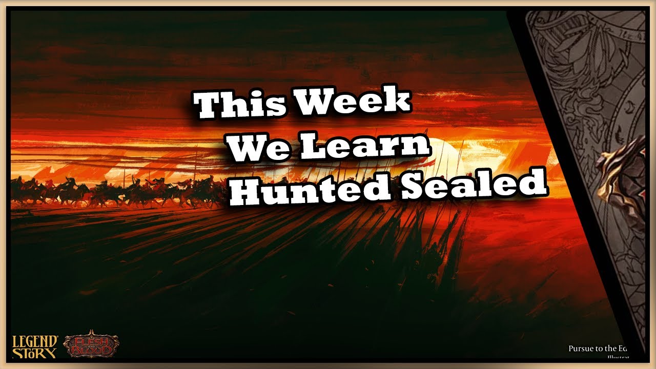 Learning How to Play Sealed with The Hunted - YouTube
