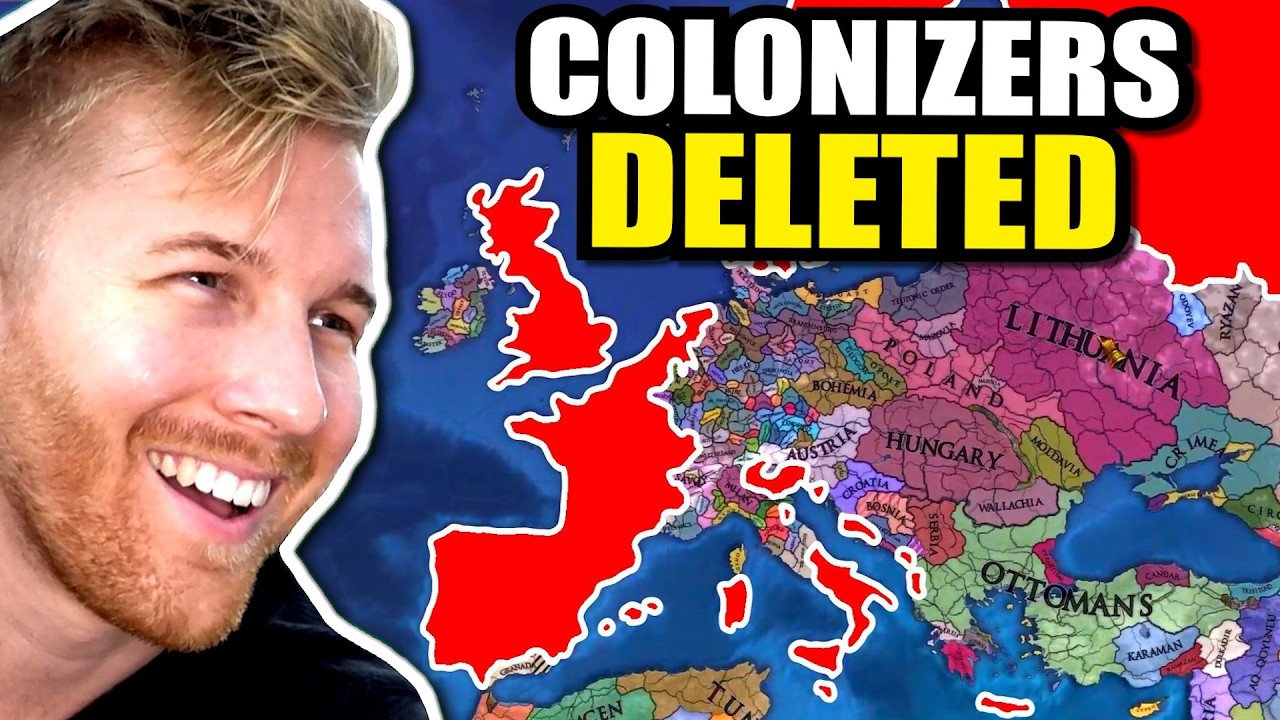 I Eliminated All European Colonizers in the World... (EU4) - YouTube