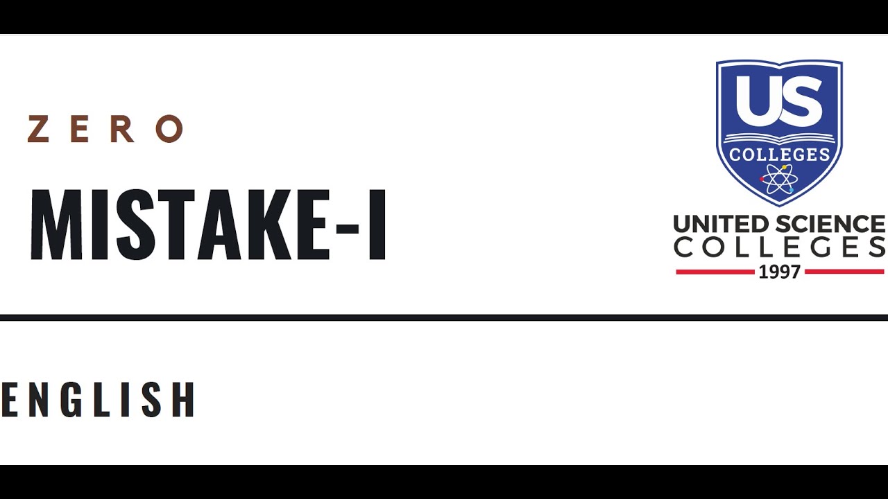 ZERO MISTAKE QUIZ 2 UNIT 1 Questions 51 100 - YouTube