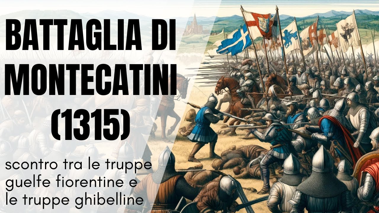 Battaglia di Montecatini del 1315 – tra le truppe guelfe e ghibelline ...