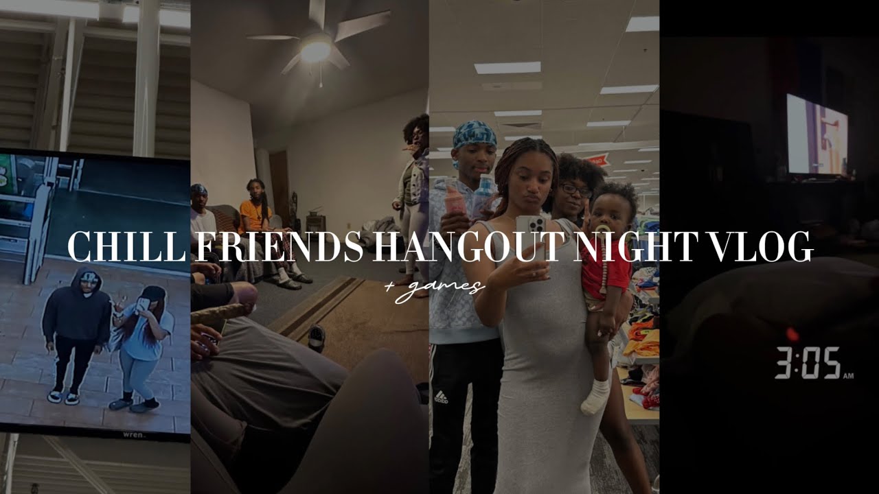 chill friends night vlog ♡︎ - YouTube