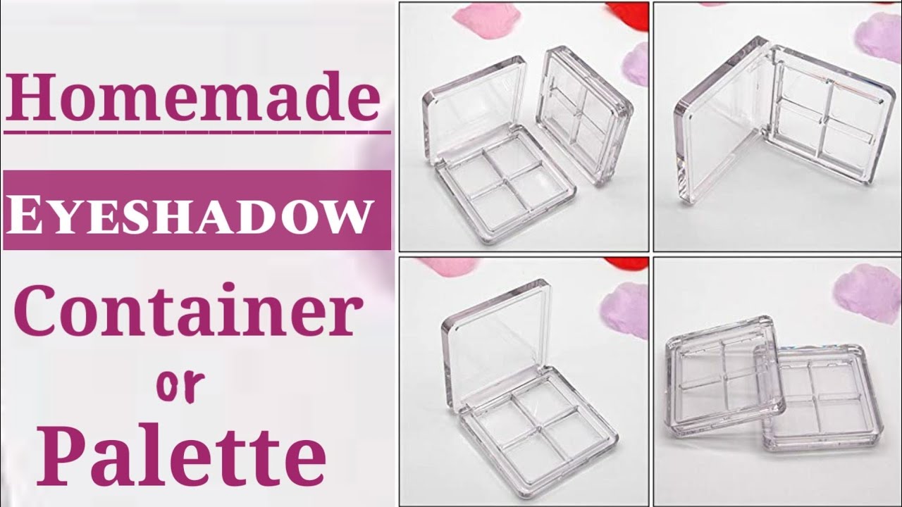 DIY Eyeshadow Container |Homemade Small Container | How to Make small ...