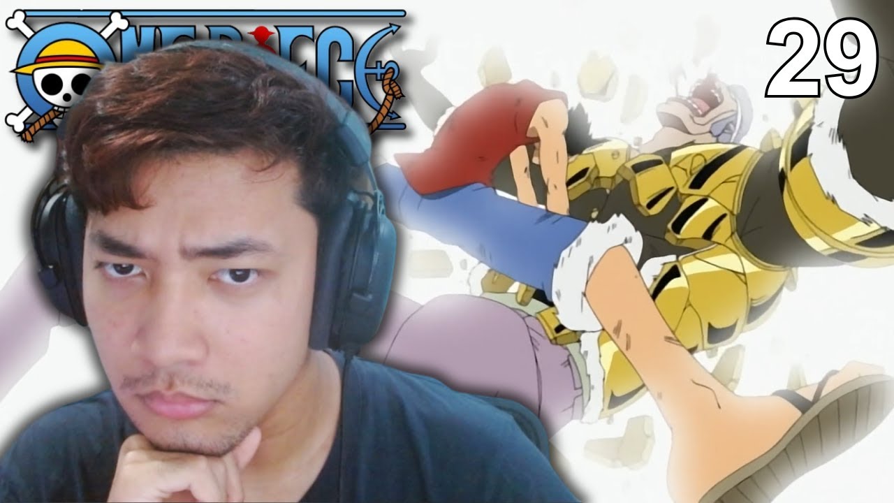 LUFFY VS DON KRIEG WAS... | One Piece Episode 29 Reaction - YouTube
