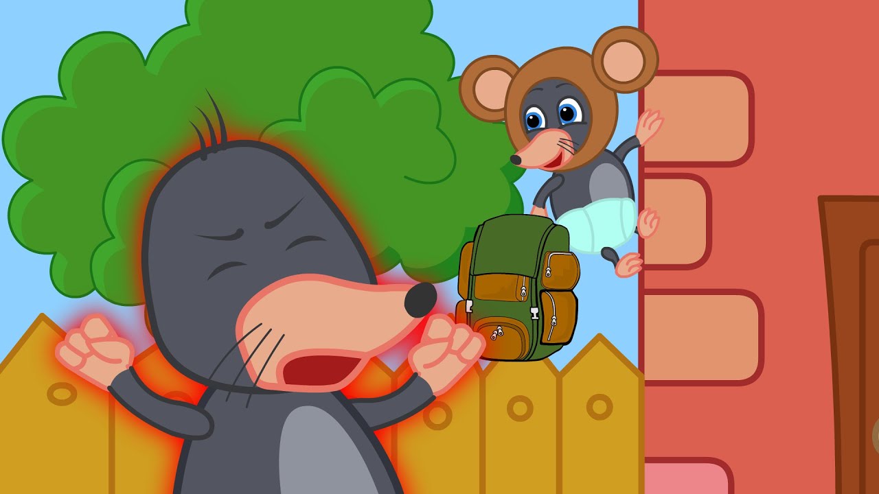 Benny Mole and Friends - The monkey took my bananas Cartoon for Kids ...