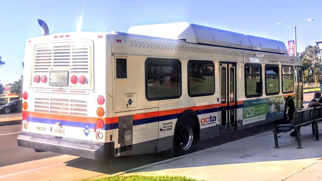 OCTA 2007 New Flyer C40LFR #5619 - YouTube