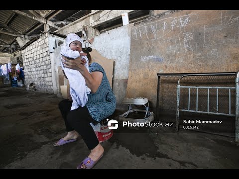Bakının Dərnəgül qəsəbəsində məcburi köçkünlərin məskunlaşdığı keçmiş beton istehsalı zavodu