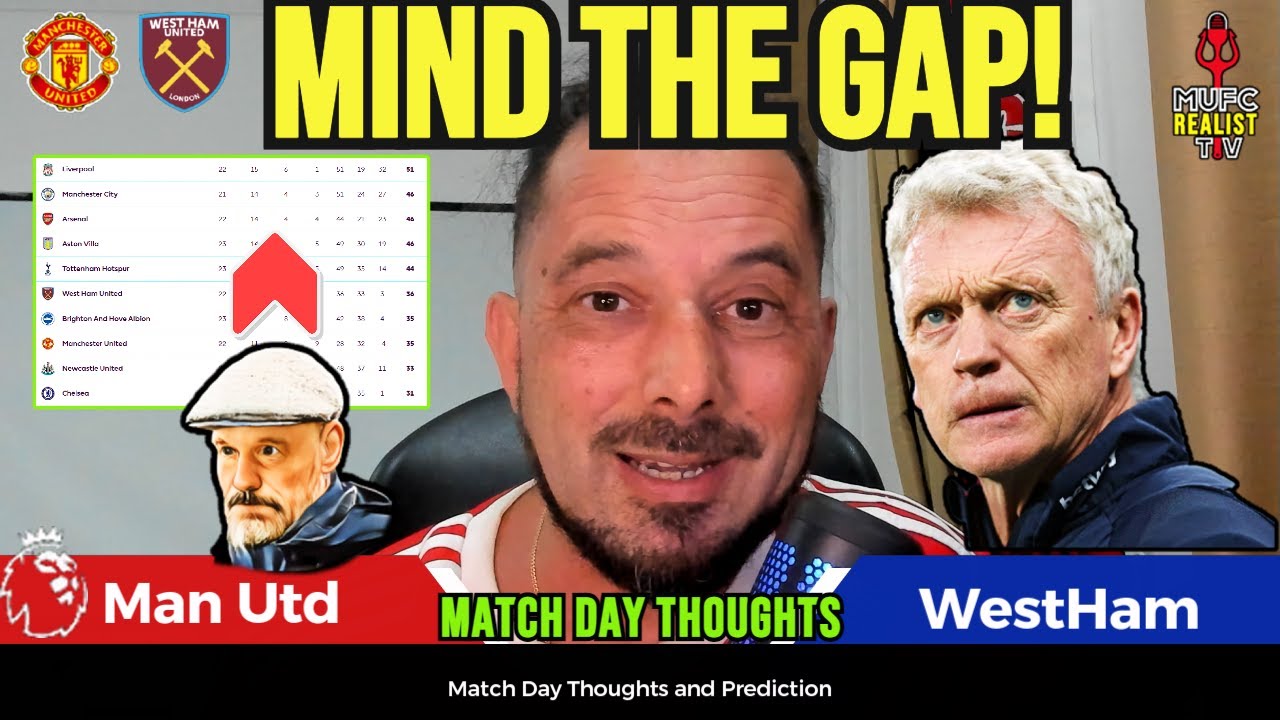 🚨Man United "MUST WIN" To Close the Gap on Top 4 - Avoid the David ...