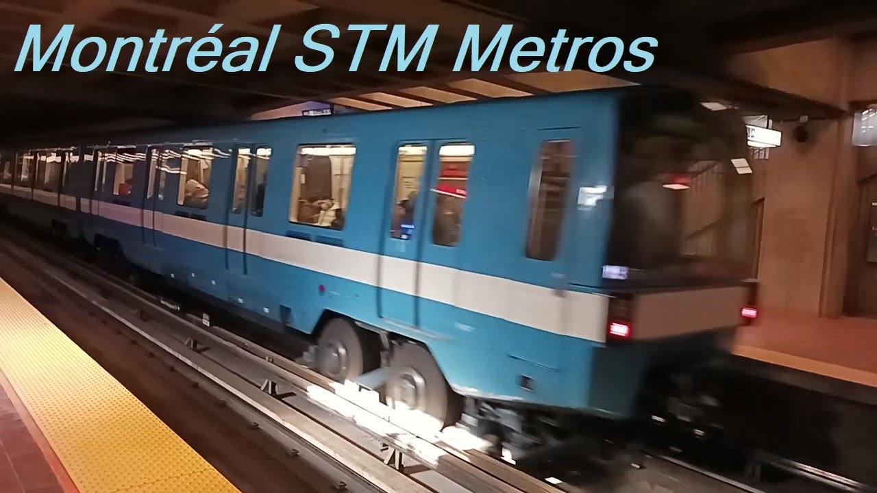 MONTRÉAL STM METROS FEBRUARY / MARCH 2023 - YouTube