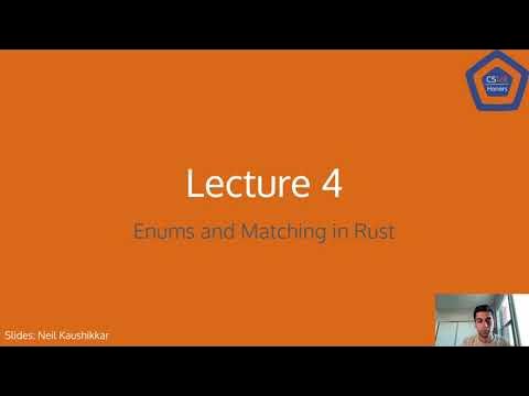 Enums and Match Statements in Rust - CS 128 Honors Lecture 4 - YouTube