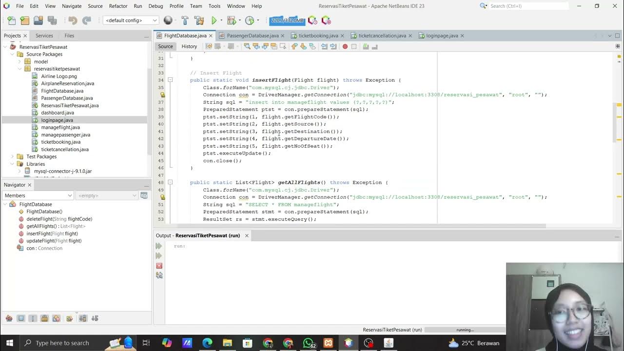Implementasi Koneksi ke Database di Program Java - Clarissa Wemona Wibawaningrum_102022300189 ...