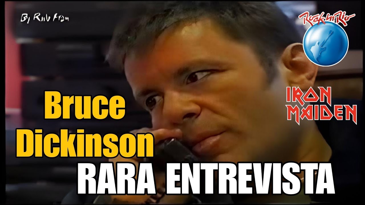 Rara Entrevista BRUCE DICKINSON | Iron Maiden Rock in Rio 2001 | SUB ...