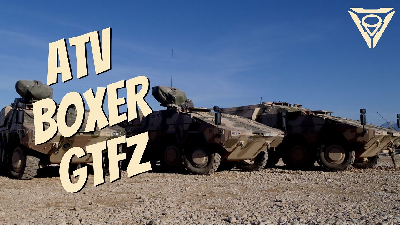Armored transport vehicle BOXER GTFz | Outside Views Military - YouTube