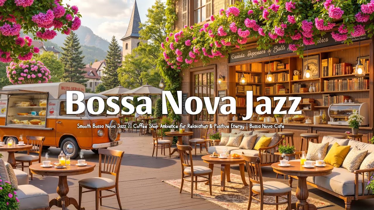 Smooth Bossa Nova Jazz ☕ Coffee Shop Ambience for Relaxation & Positive Energy | Bossa Nova Cafe ...