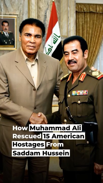How Muhammad Ali Rescued 15 American Hostages From Saddam Hussein - YouTube