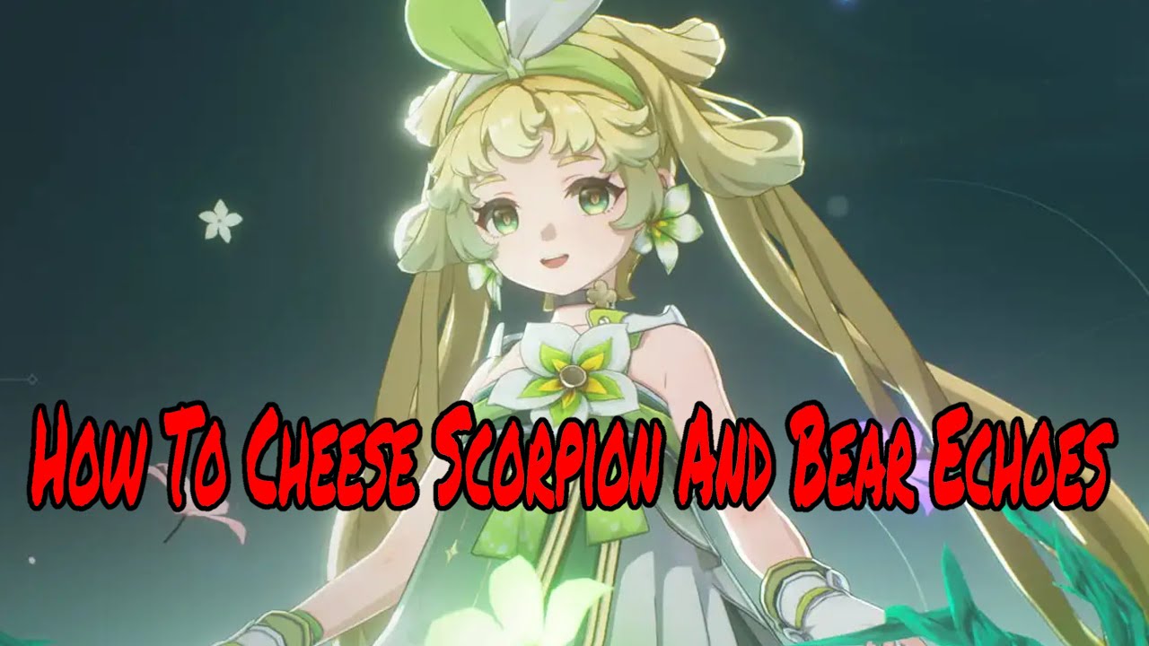 How To Cheese Scorpion And Bear Echoes In Wuthering Waves - YouTube