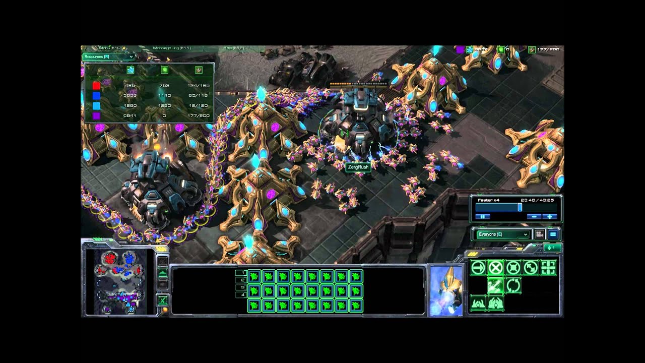 Sc2 2v2 100% win strategy - YouTube